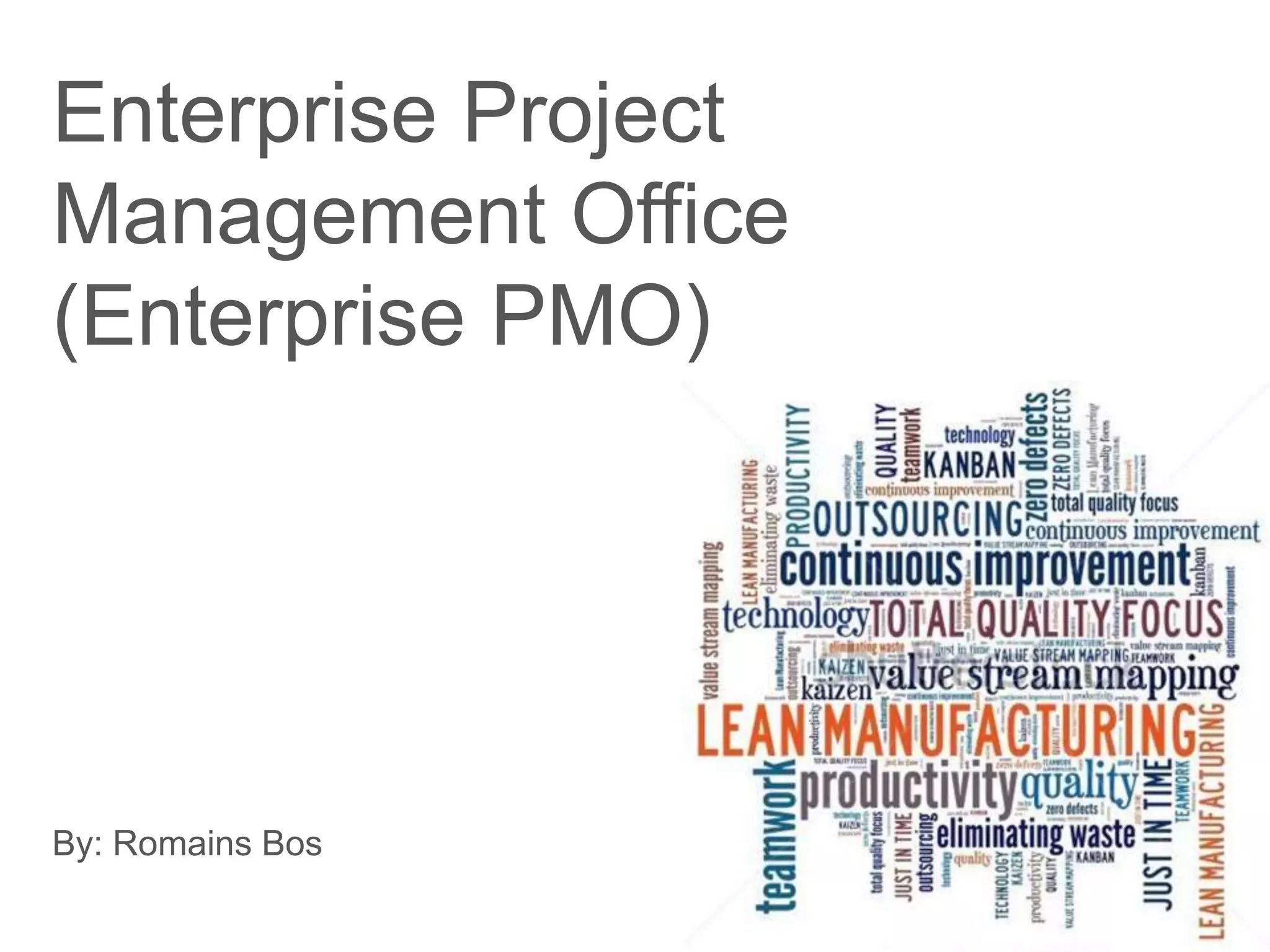 Enterprise PMO | PPTX