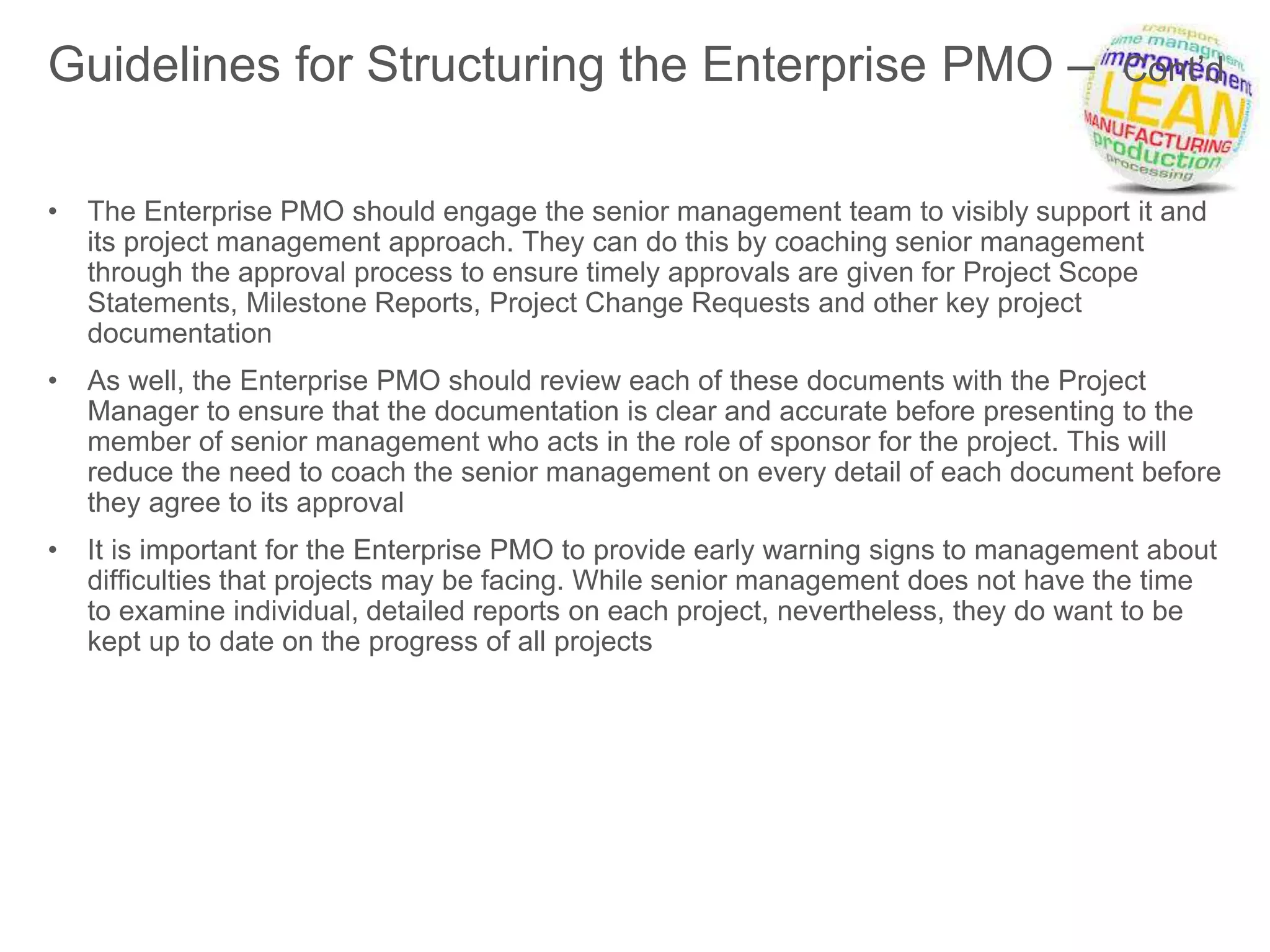 Enterprise PMO | PPTX
