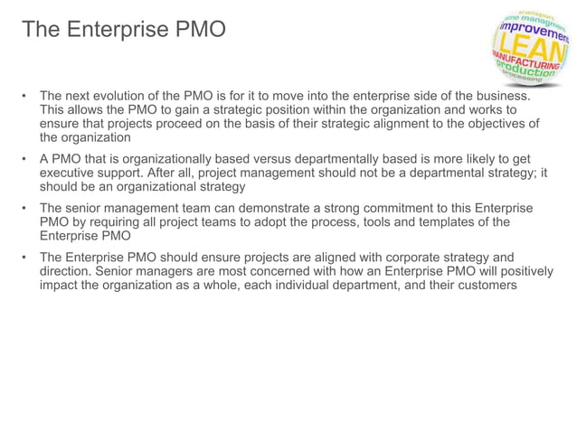 Enterprise PMO | PPT