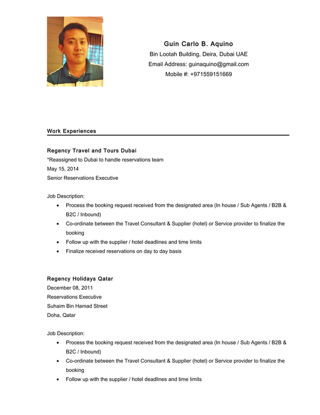 Curriculum Vitae_Guin Carlo Aquino NEW | PDF