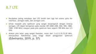 Jaringan Seluler, 2G,3G,4G | PPTX