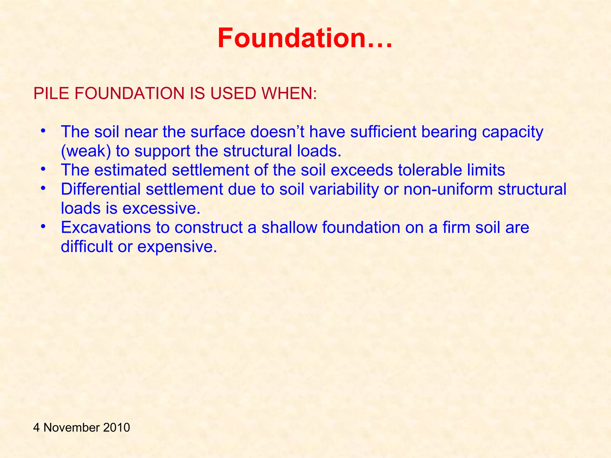 Foundation | PPT