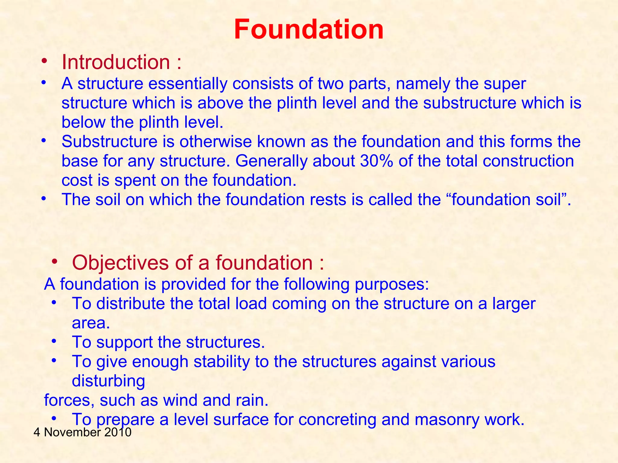 Foundation | PPT