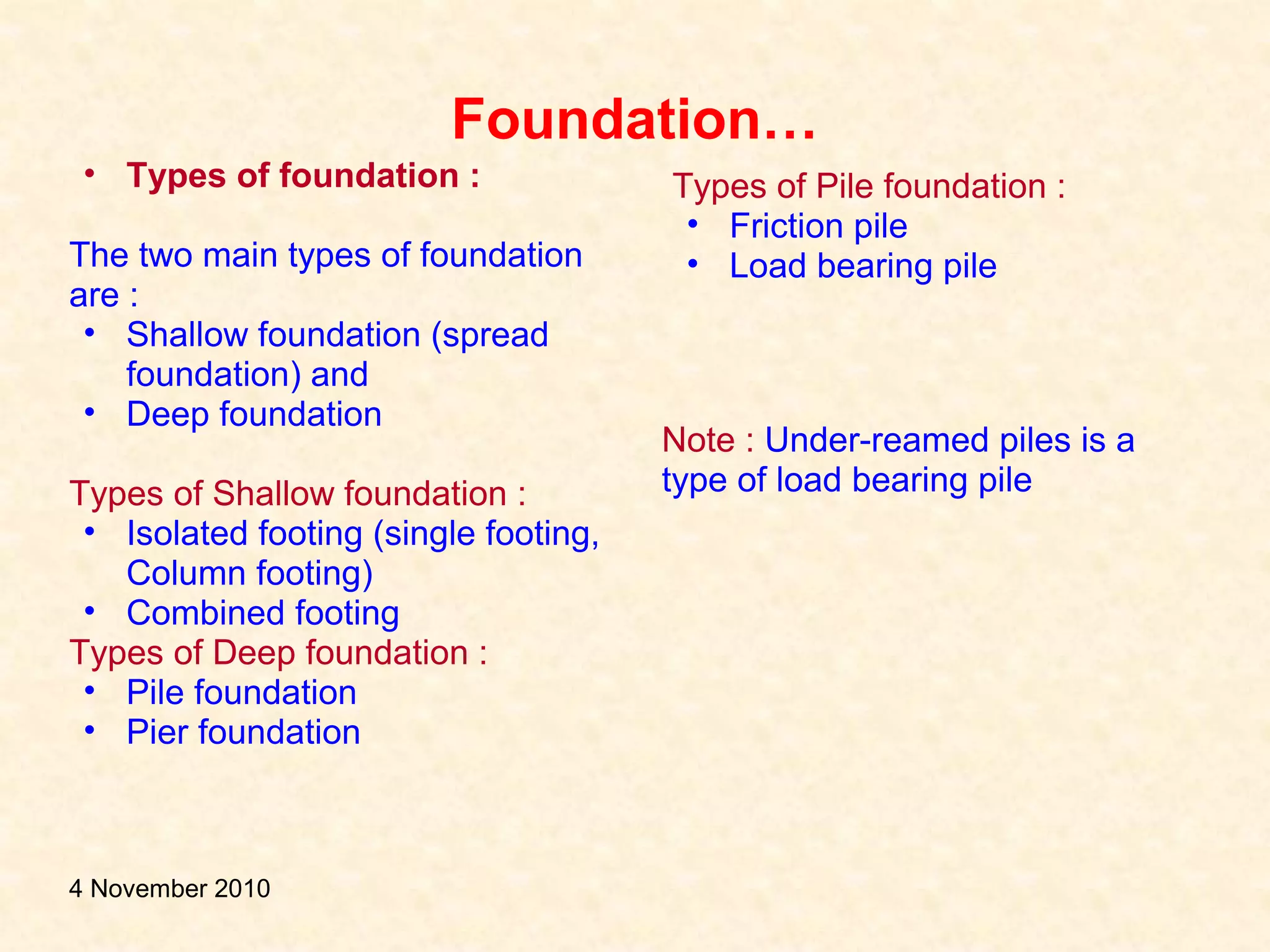Foundation | PPT