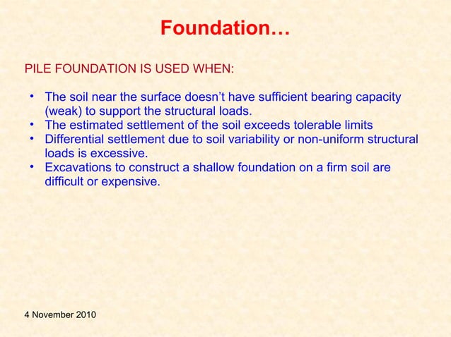 Foundation | PPT