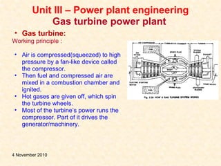 gas turbine power plant | PPT