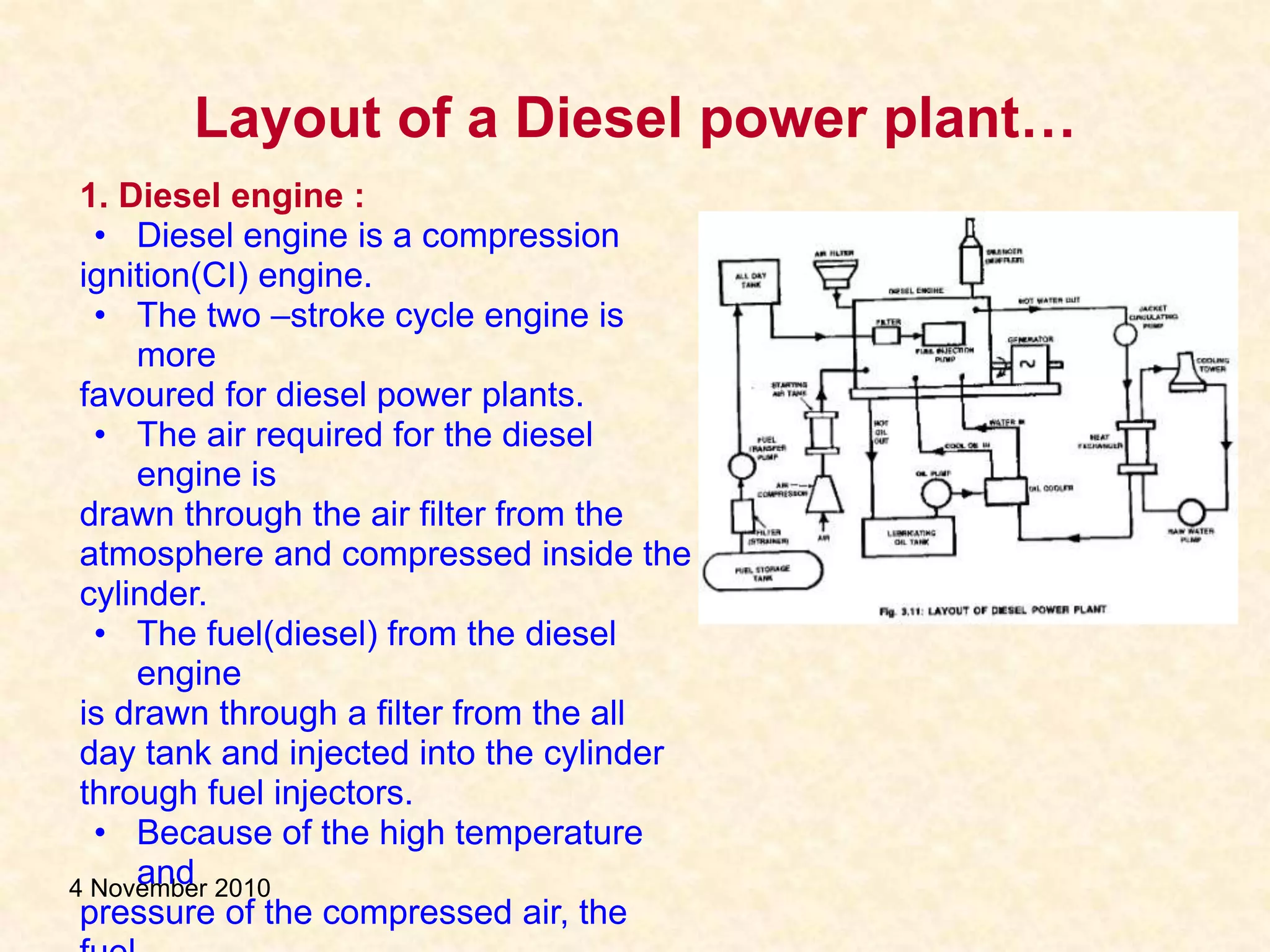 Diesel power plant | PPT