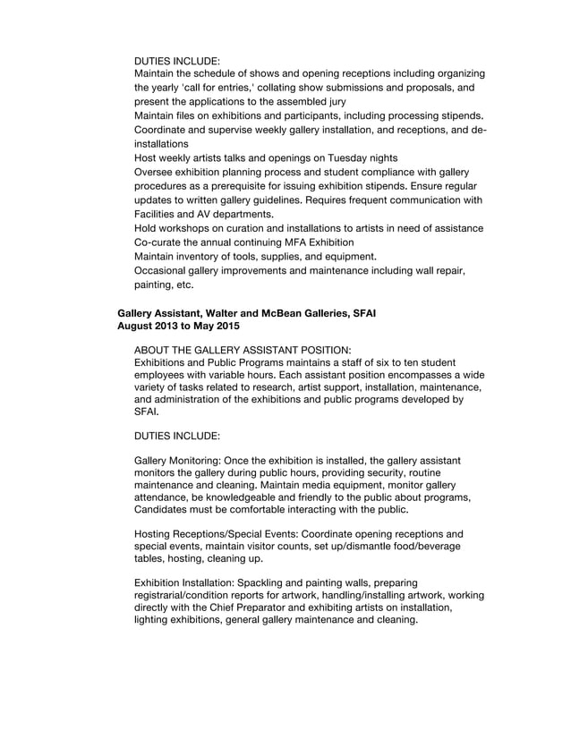 Kissman_CODIRECTOR_exhibitions | PDF