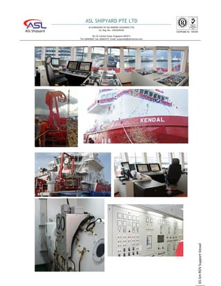 Specification Sheet_H923 - 65.5m ROV OSV [Kendal] | PDF