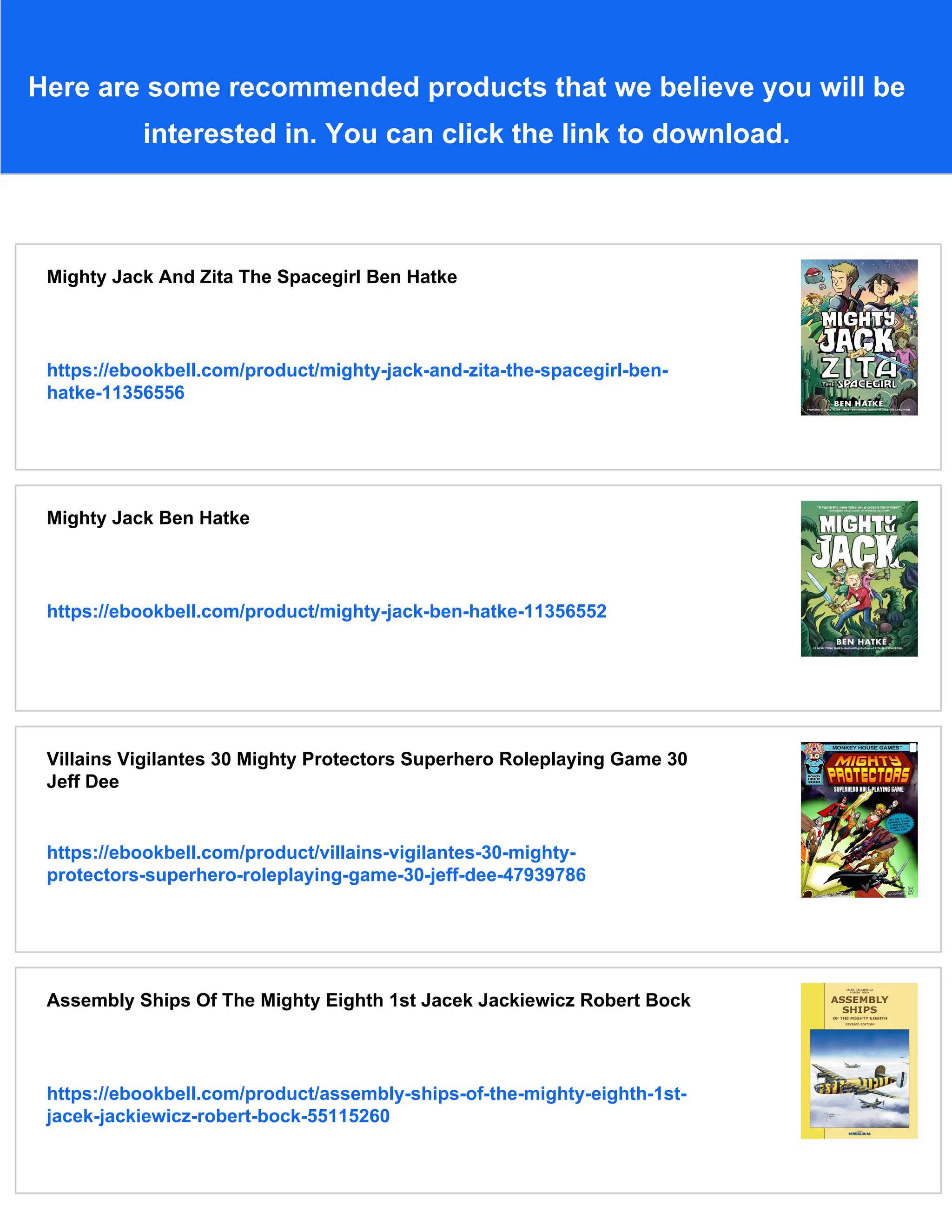 Mighty Jack And The Goblin King Ben Hatke | PDF