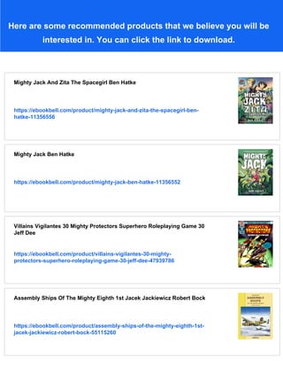 Mighty Jack And The Goblin King Ben Hatke | PDF