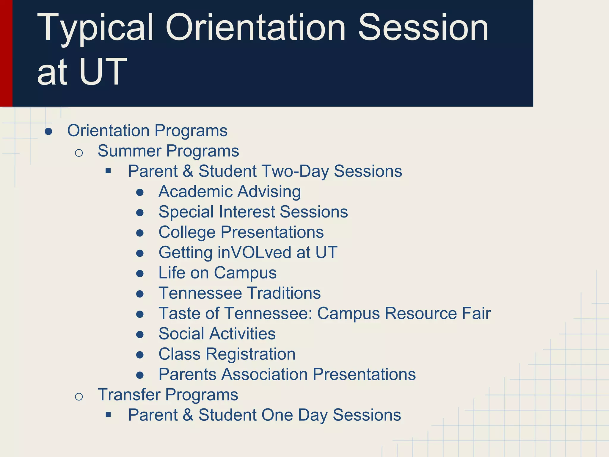 New Student Orientation Presentation | PPTX