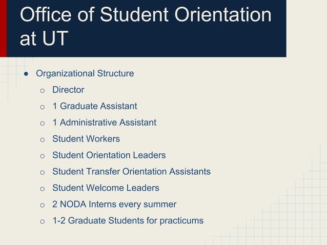New Student Orientation Presentation | PPTX | Undergraduate Education ...