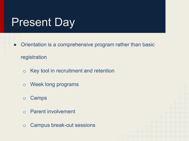 New Student Orientation Presentation | PPTX | Undergraduate Education ...
