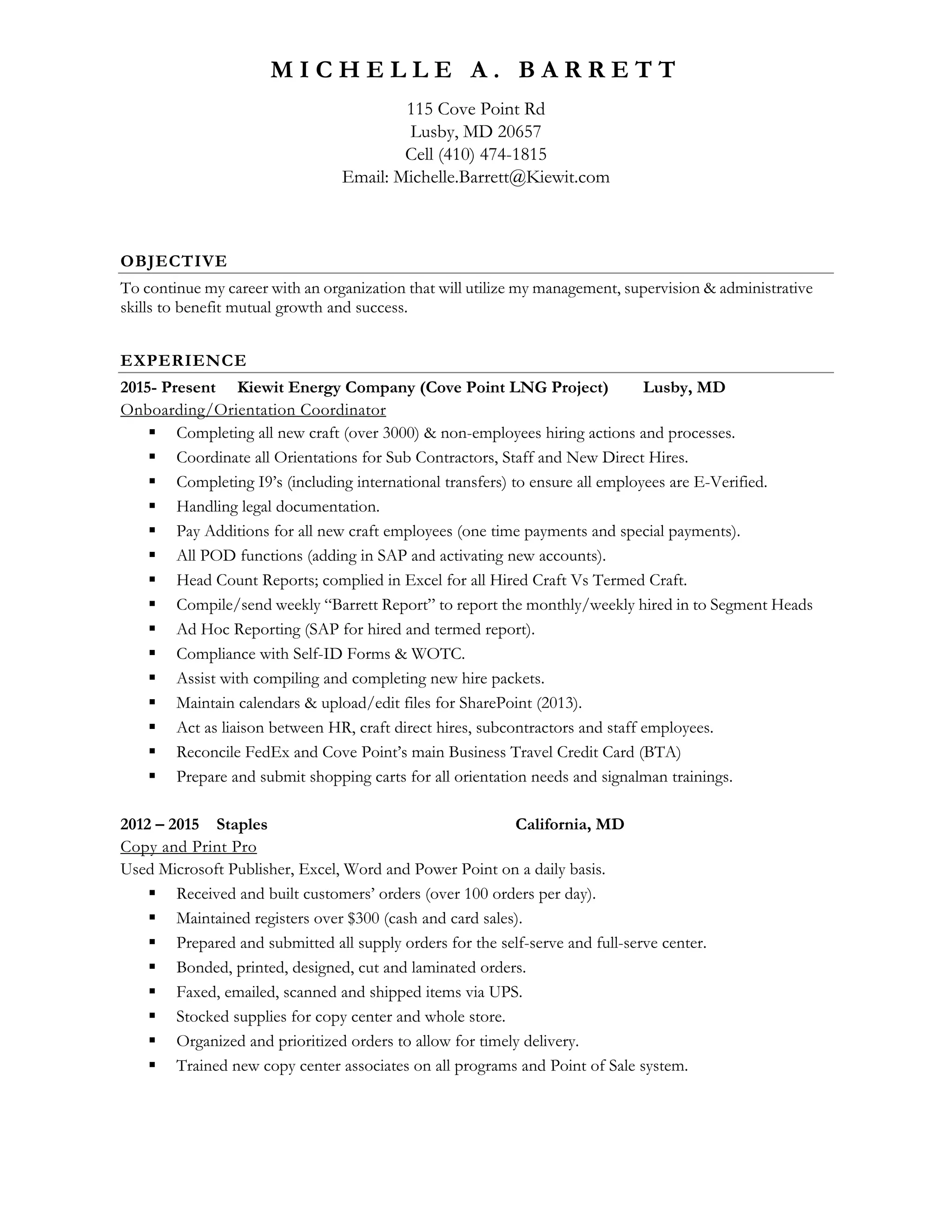 Michelle Barrett | PDF