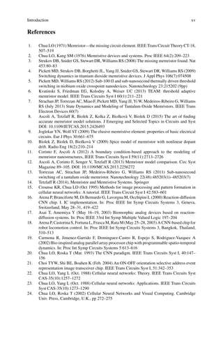 Memristor Computing Systems Leon O. Chua (Editor) | PDF