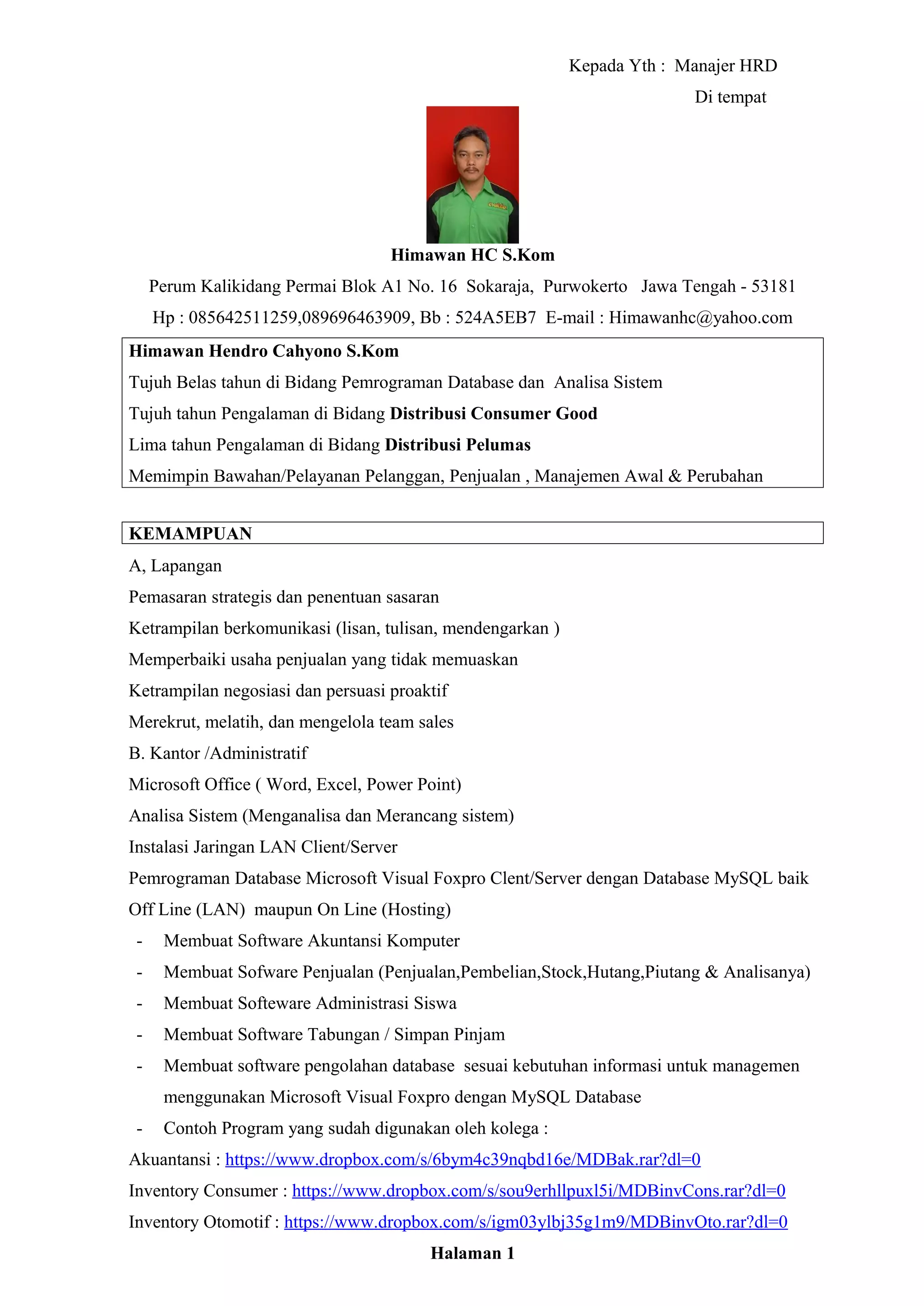 CV Himawan.DOC