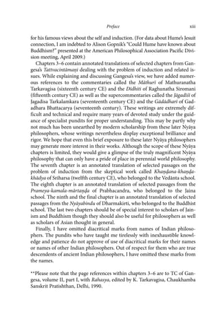 Classical Indian Philosophy Of Induction The Nyaya Viewpoint ...