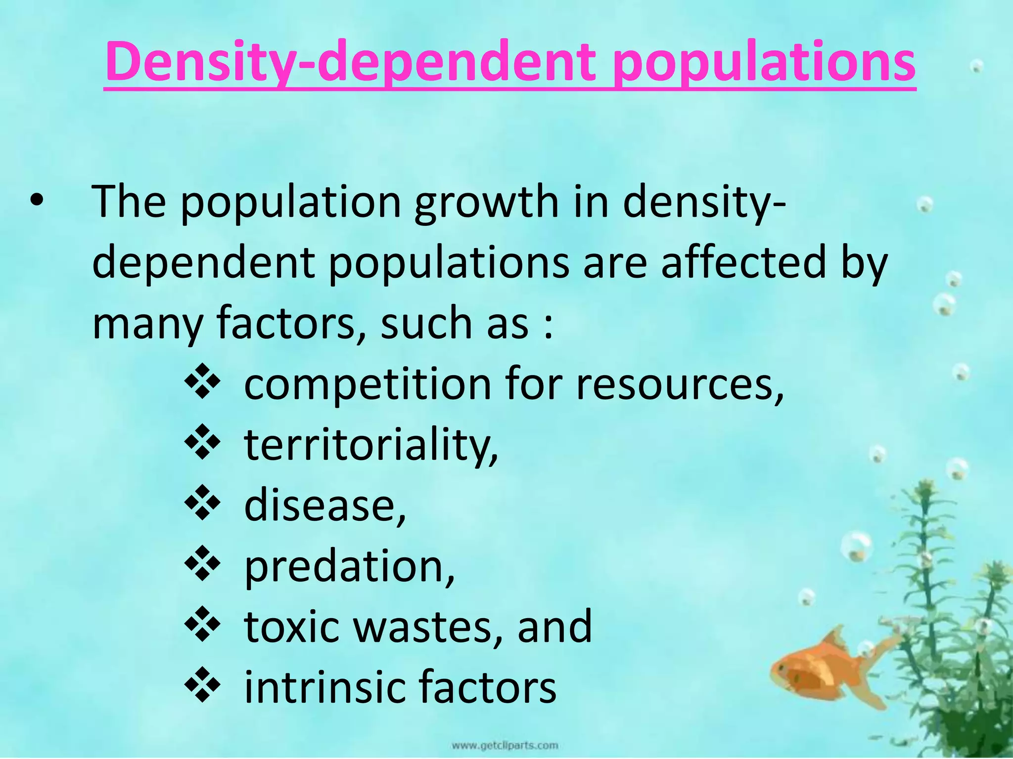 UNIT 3 POPULATION ECOLOGY (1) | PPTX
