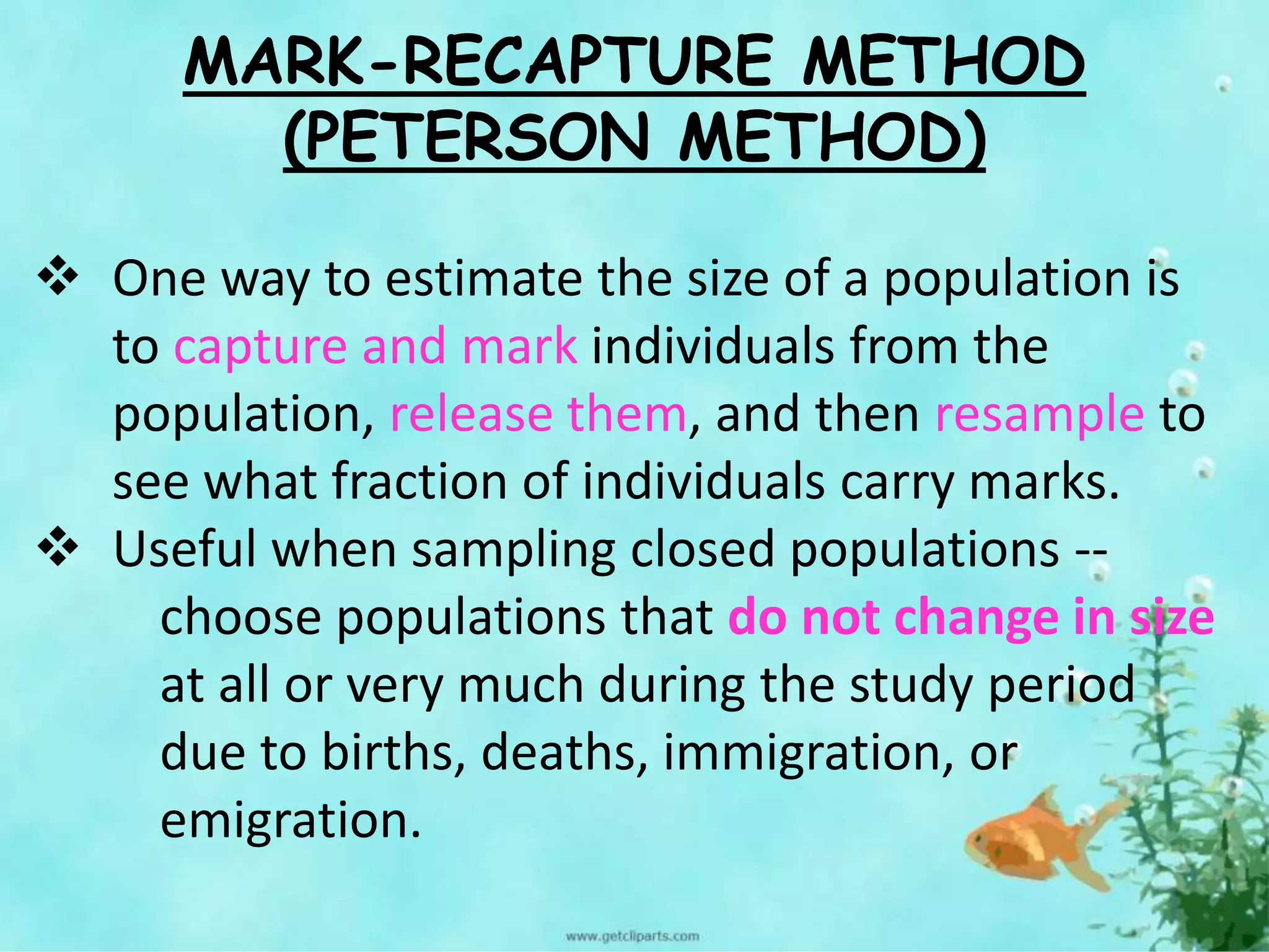 UNIT 3 POPULATION ECOLOGY (1) | PPTX