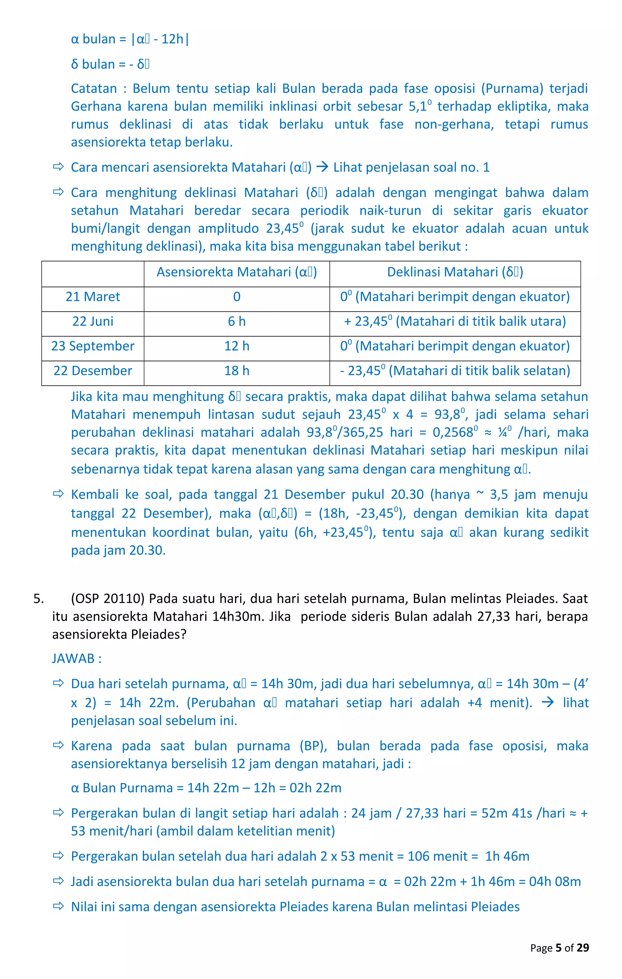 56852806 solusi-soal-soal-osn-koordinat-bola-langit | DOC