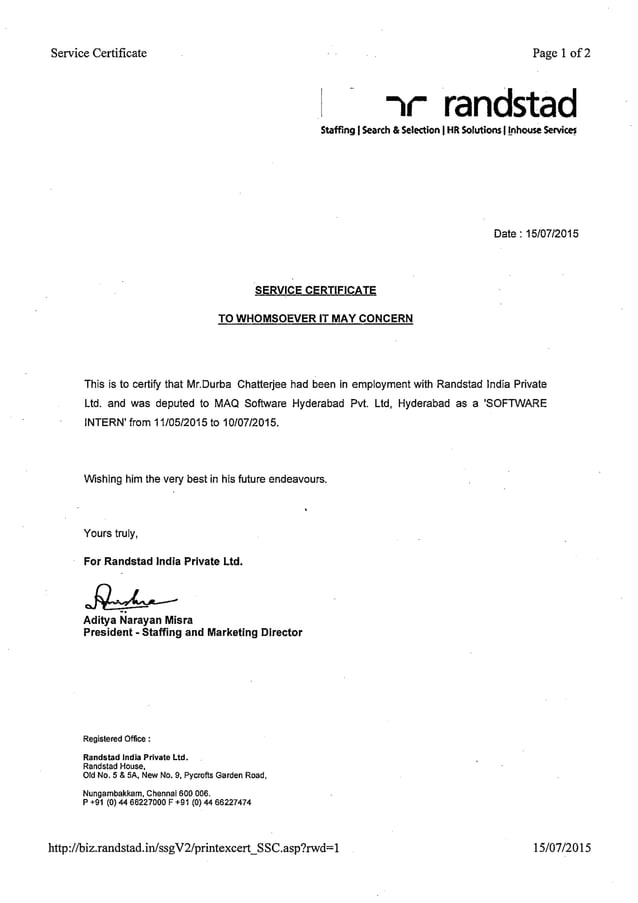 MAQ Software certificate | PDF