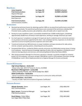 Steven Molnar Resume | PDF