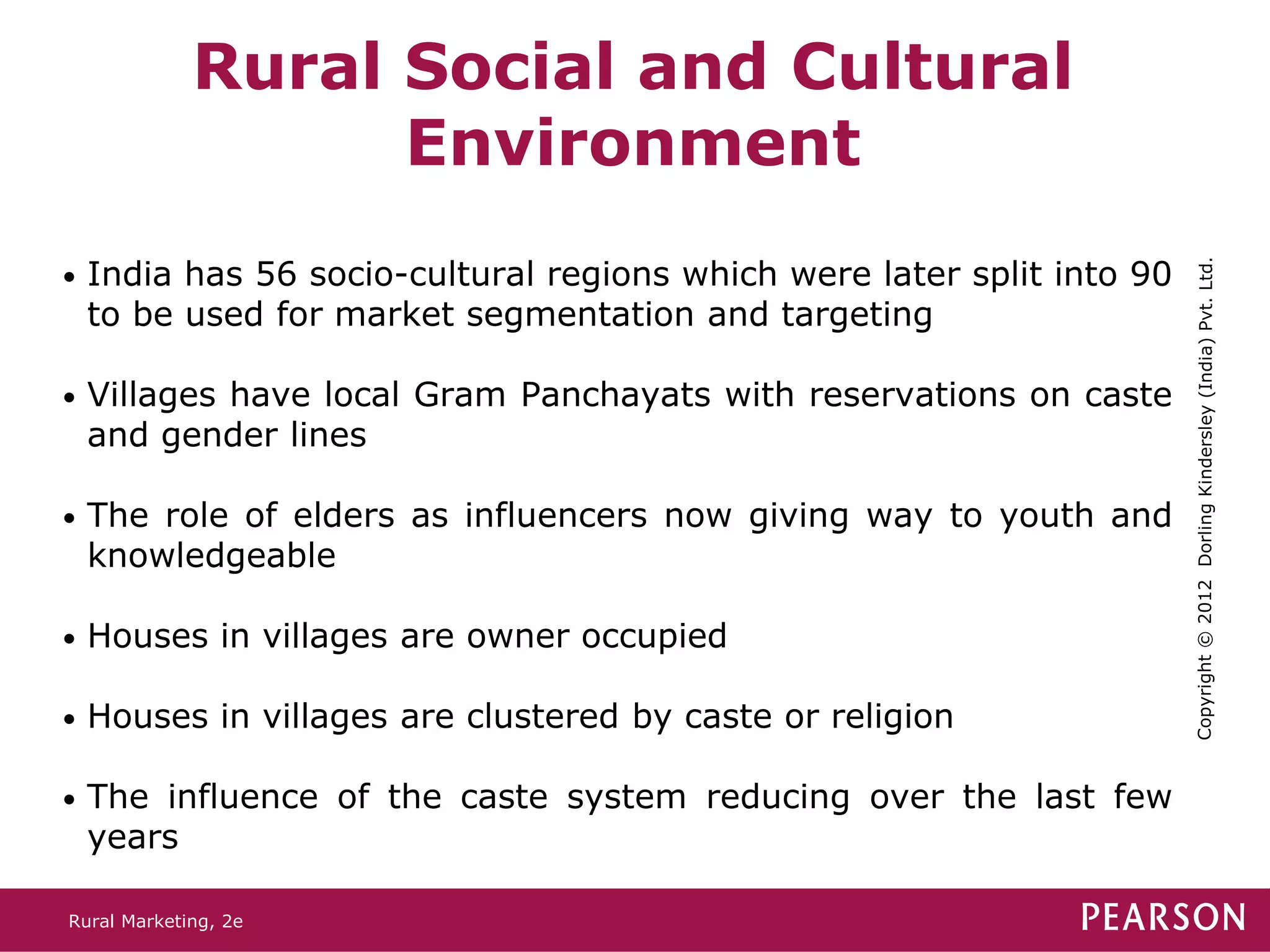 Rural Marketing Environment | PPTX