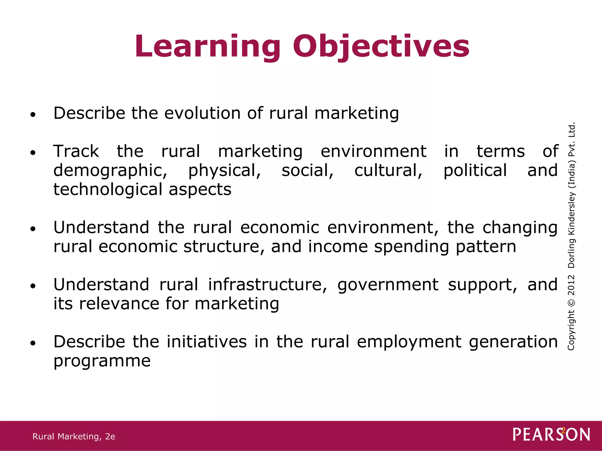 Rural Marketing Environment | PPTX