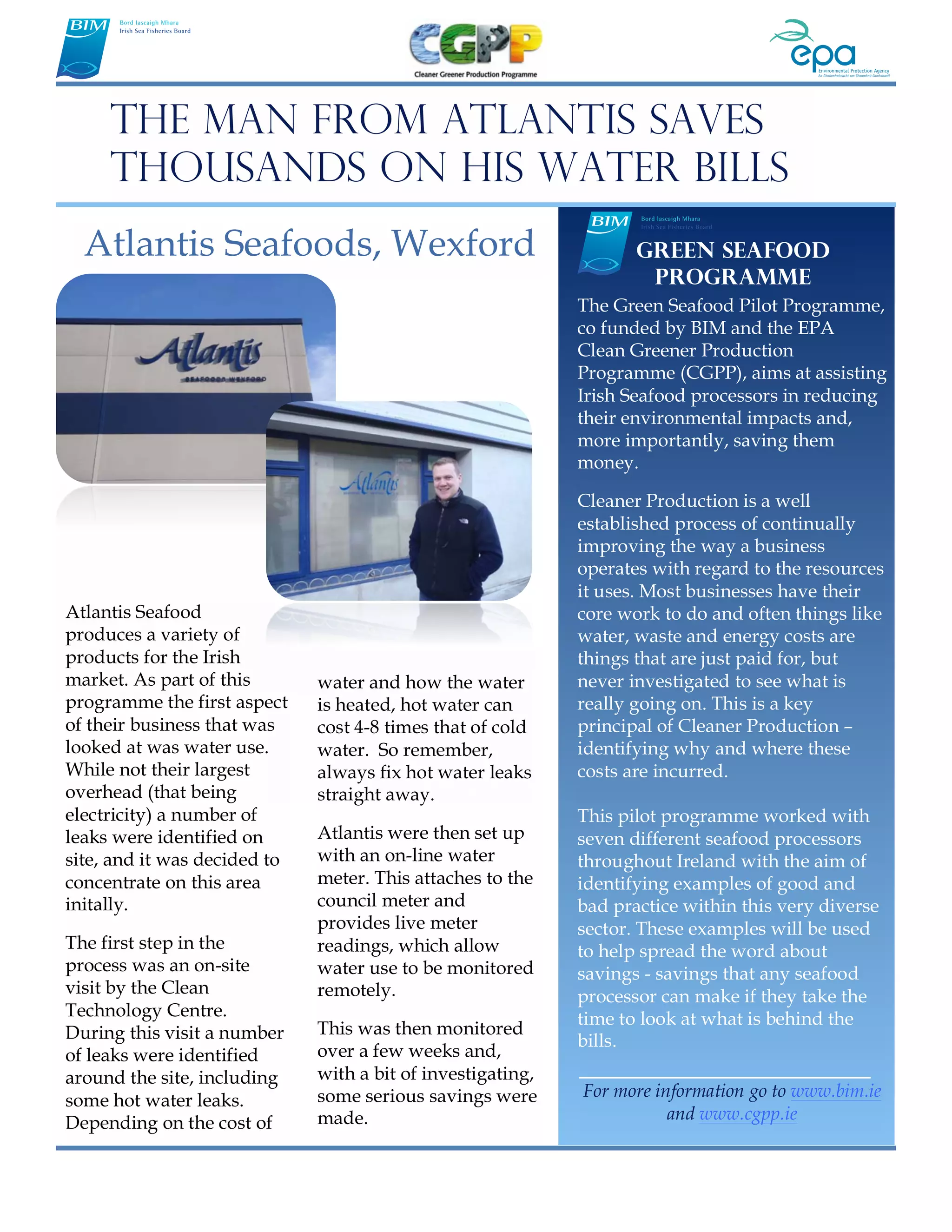 Atlantis Seafoods case-study | PDF