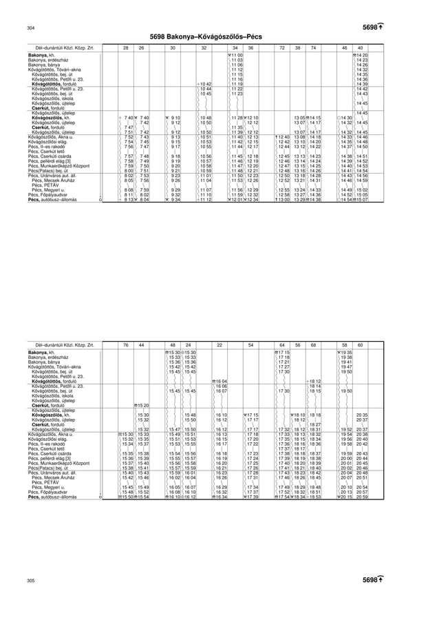 Menetrend változás 2019.09.01-től | PDF