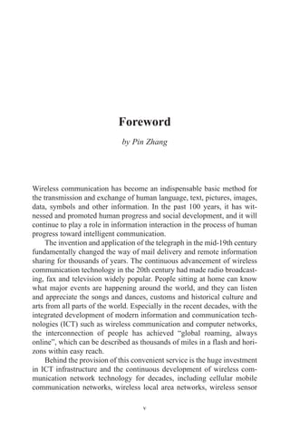 Wireless Communication Network Technology and Evolution First Edition Shilin Wang | PDF