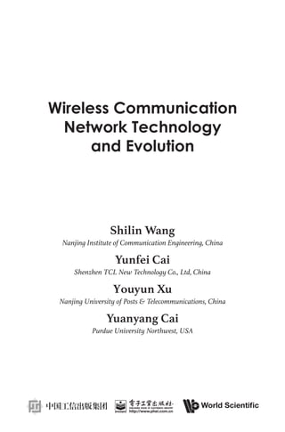 Wireless Communication Network Technology and Evolution First Edition Shilin Wang | PDF