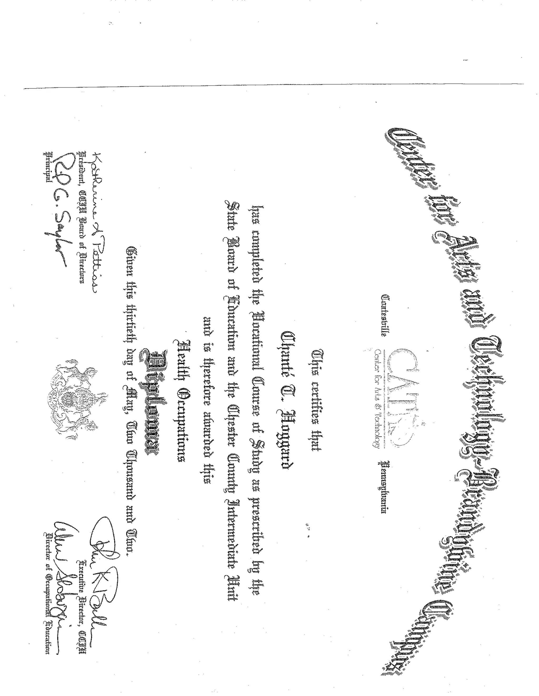 Chante Health Occ Diploma | PDF