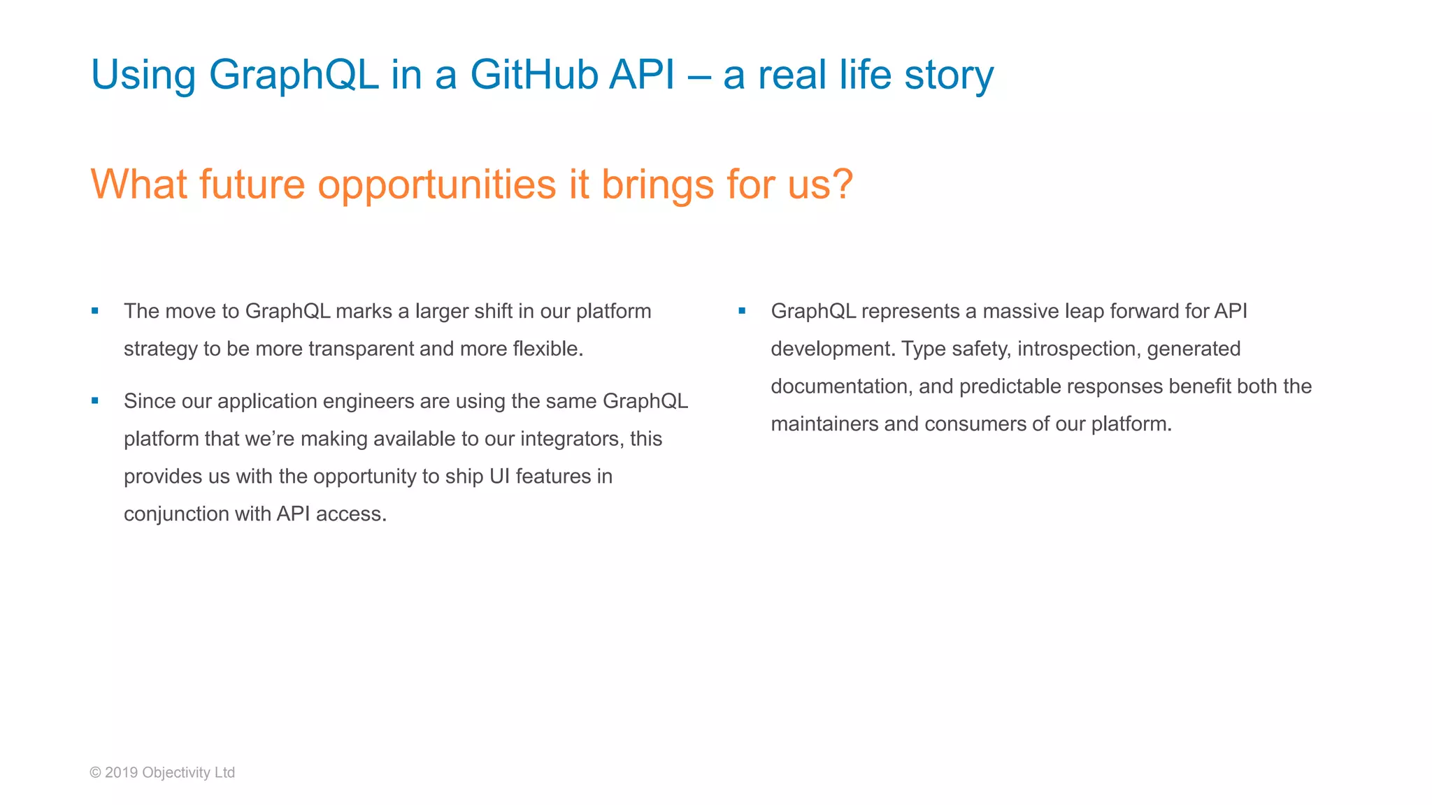 GraphQL research summary | PPT