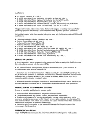 NQF 2 - South African Qualifications Association | PDF
