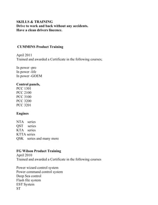 my resume dyncorp | DOC