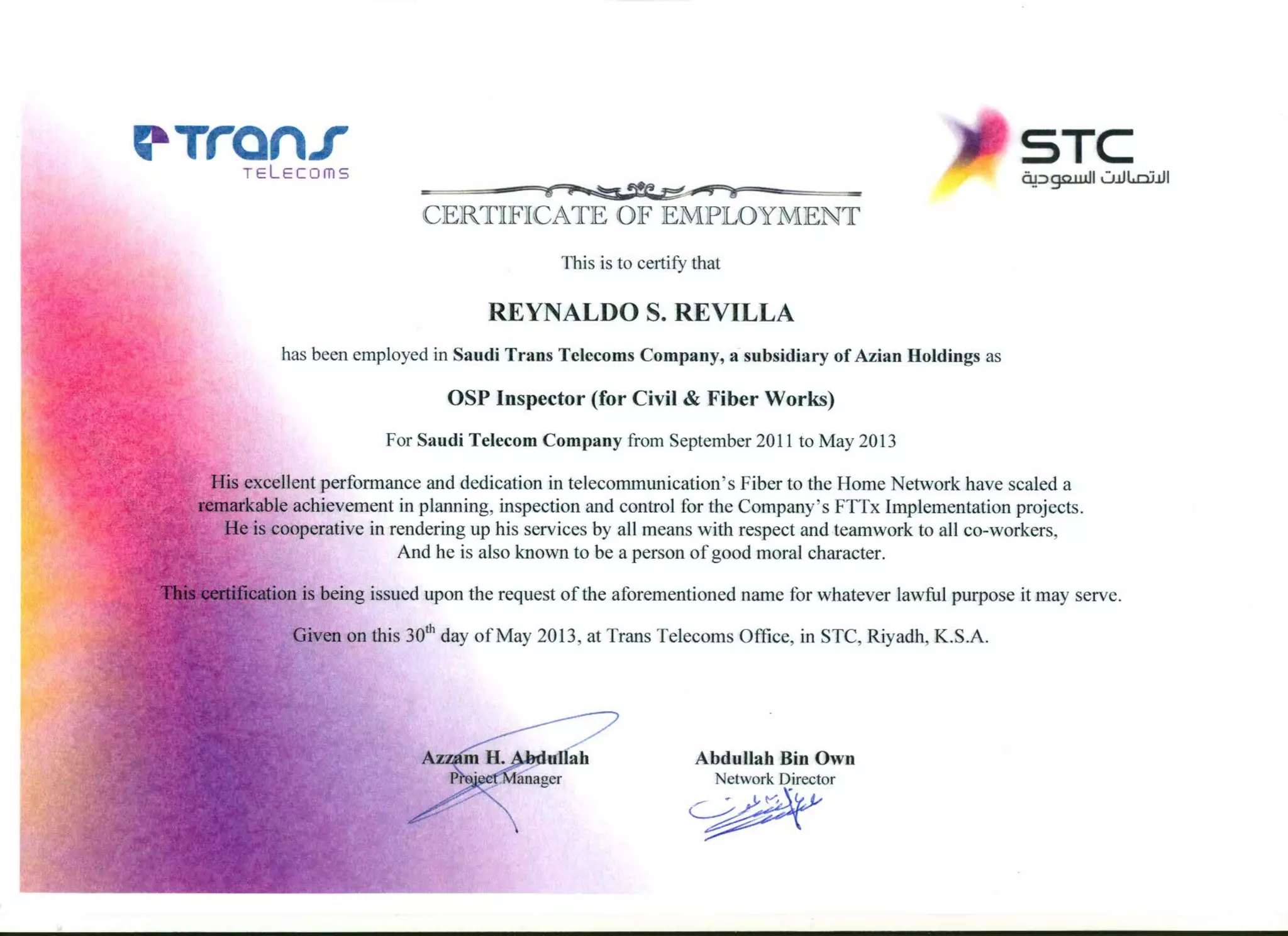 STC certificate | PPT