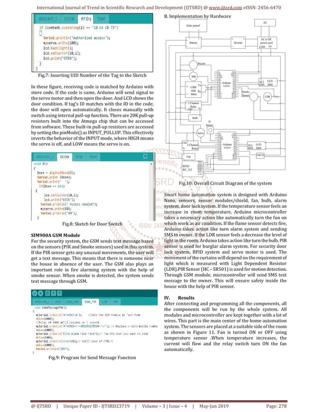 Arduino Based Smart Home Automation System | PDF Arduino Based Smart Home Automation System | PDF