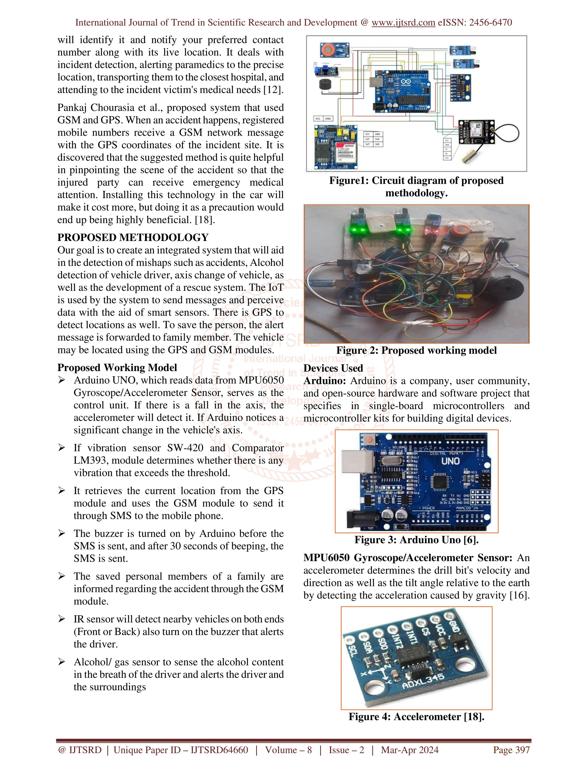 Automatic Accident Detection and Emergency Alert System using IoT | PDF