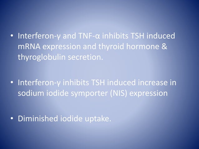 Sick euthyroid syndrome | PPTX