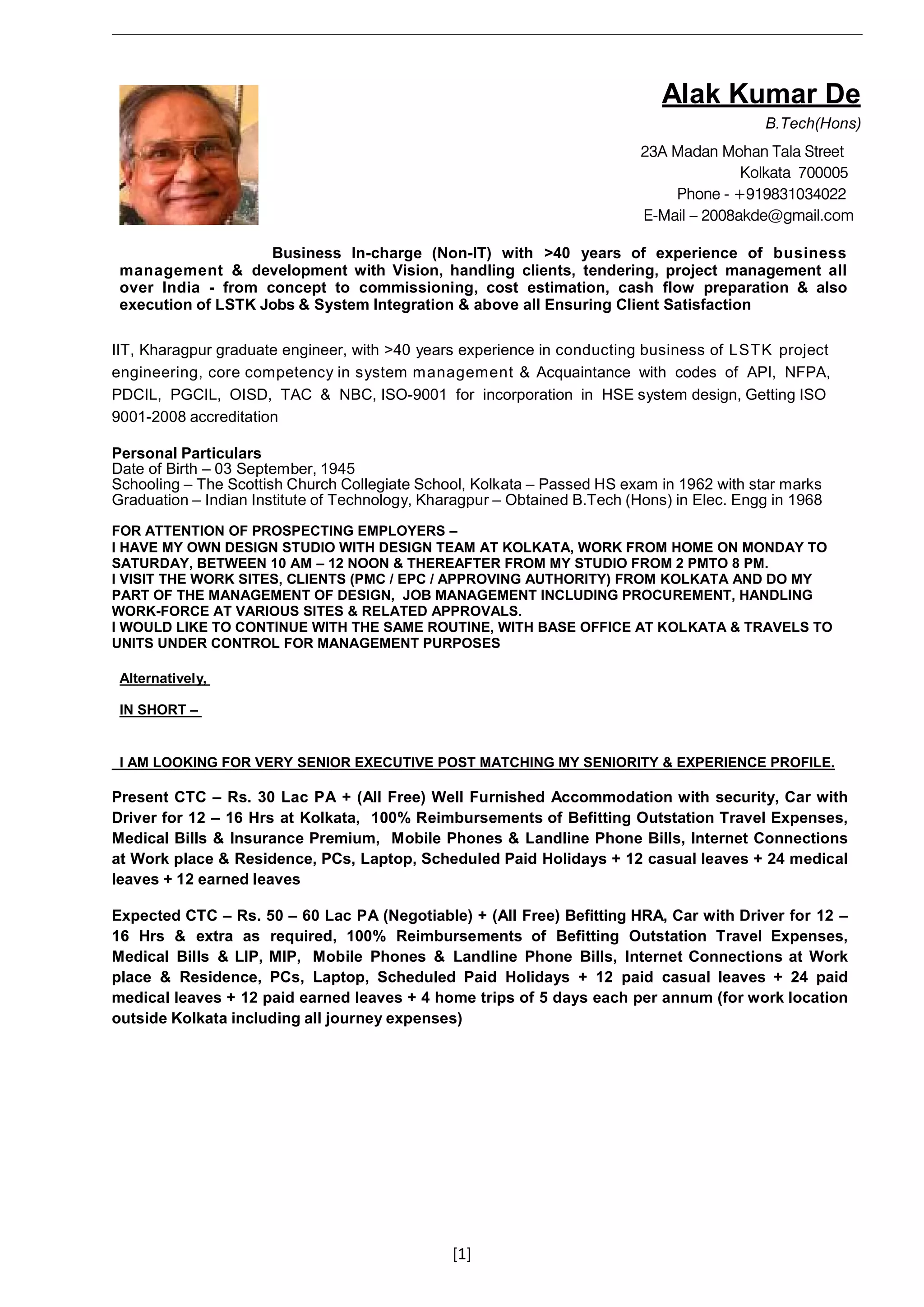 Alak Kumar De(2) | PDF