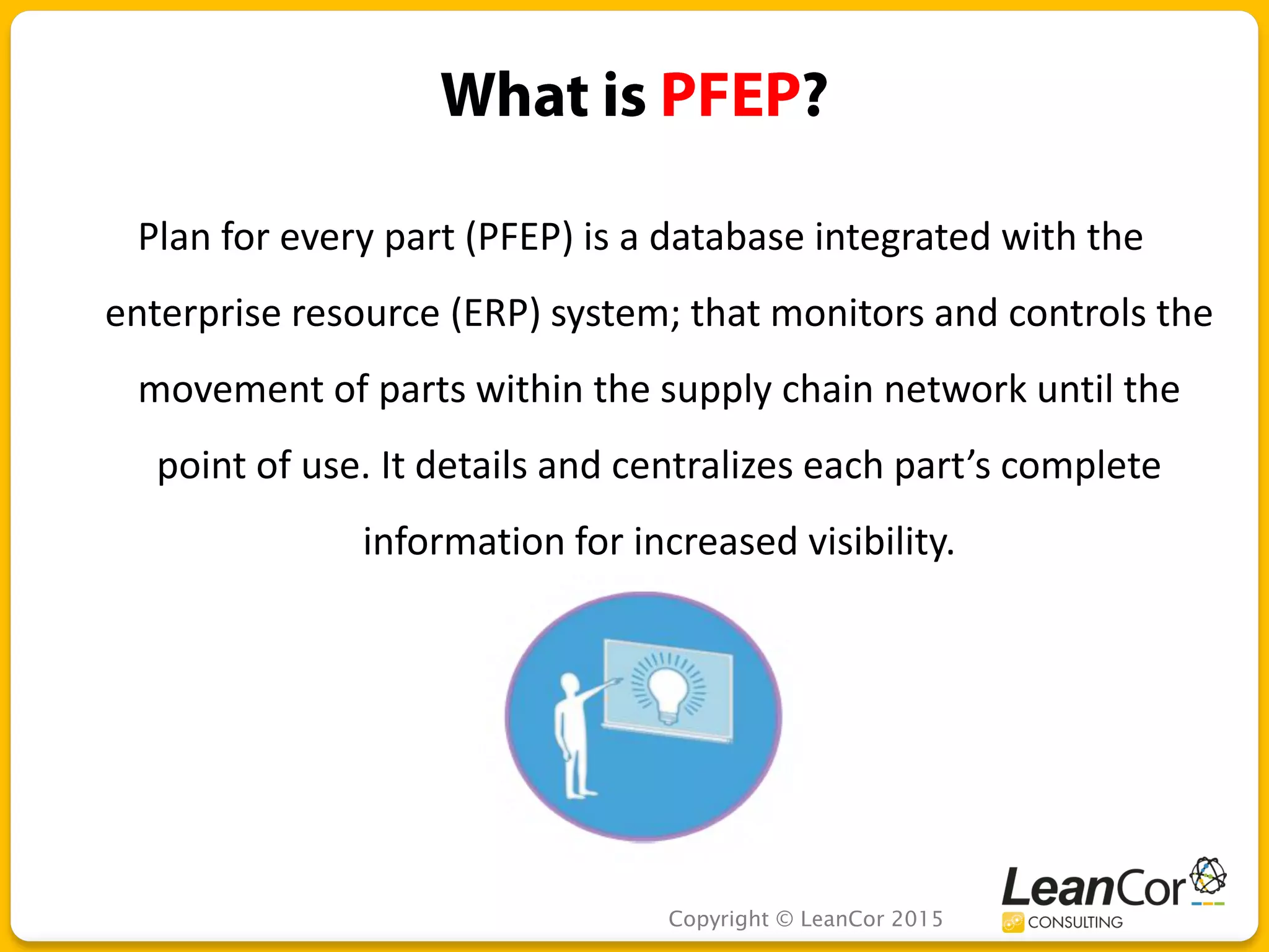 LeanCor-PFEP-Webinar_May-2015 | PPT