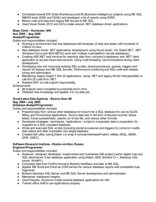 Parfenov Vladimir br | DOCX | Databases | Computer Software and ...