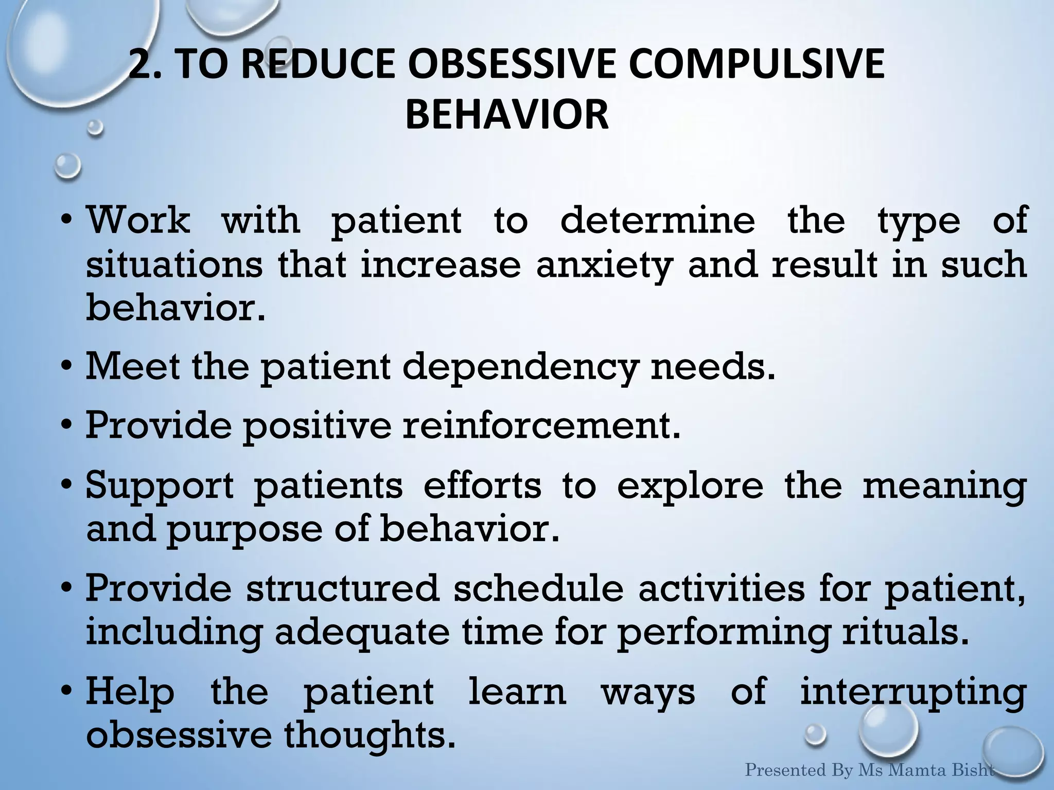 obsessive compulsive and related disorders (OCD) | PDF