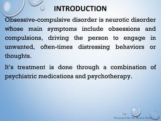 obsessive compulsive and related disorders (OCD) | PDF