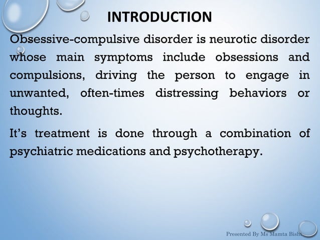 obsessive compulsive and related disorders (OCD) | PDF