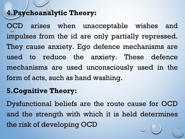 obsessive compulsive and related disorders (OCD) | PDF