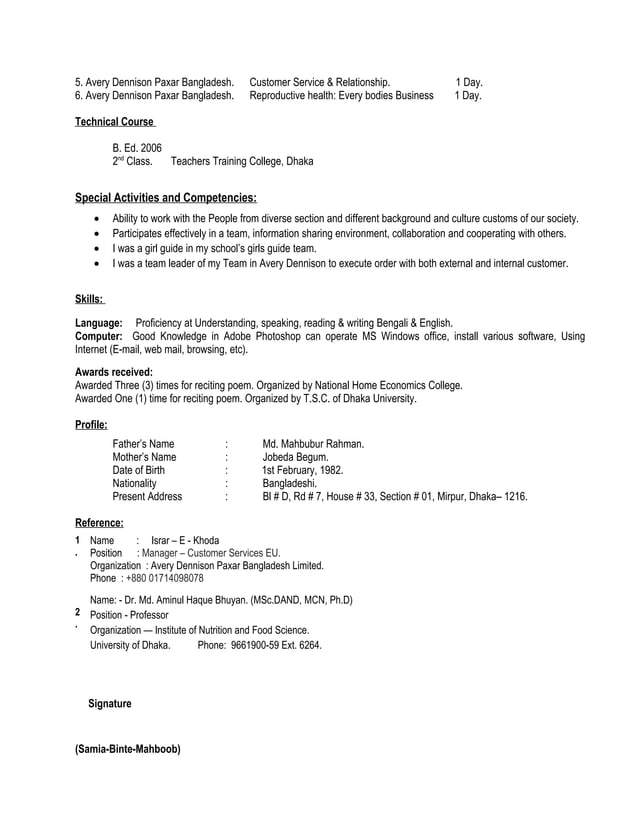 Samia's CV.10.05 (1) | DOC