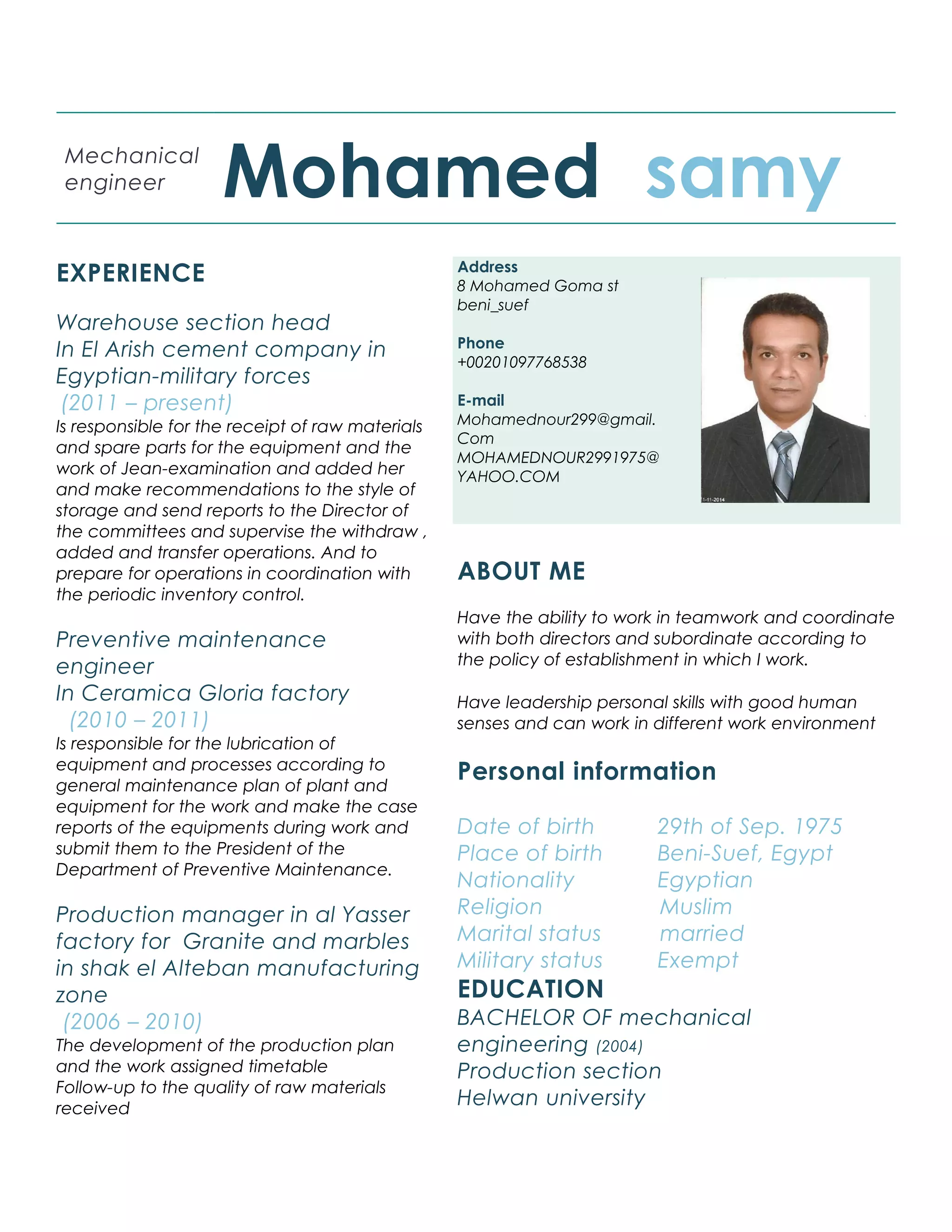 MY CV (4) | PDF
